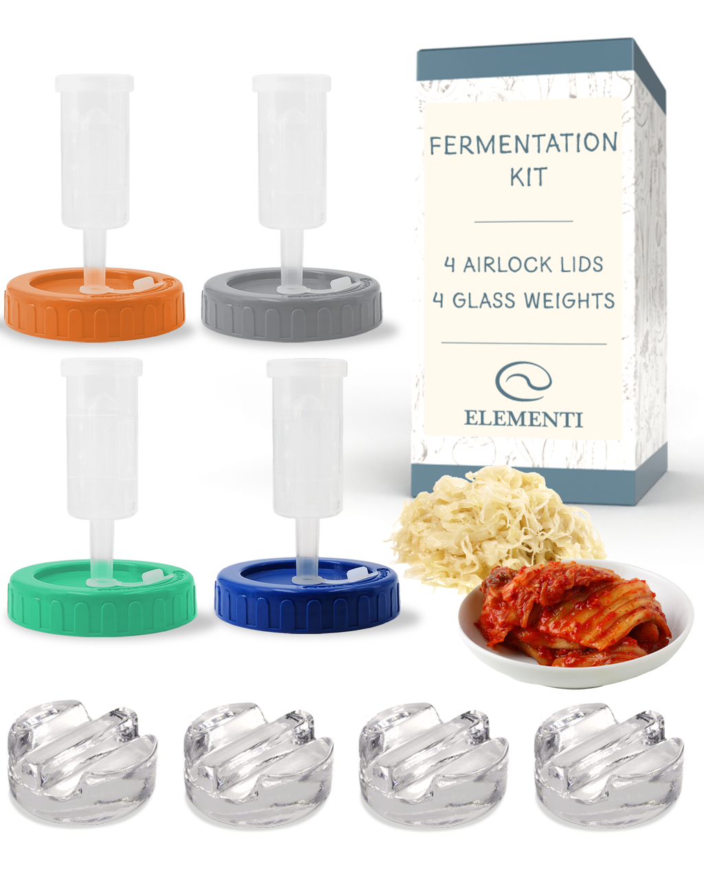 Elementi Fermentation Kit Bar Handle - Set of 4