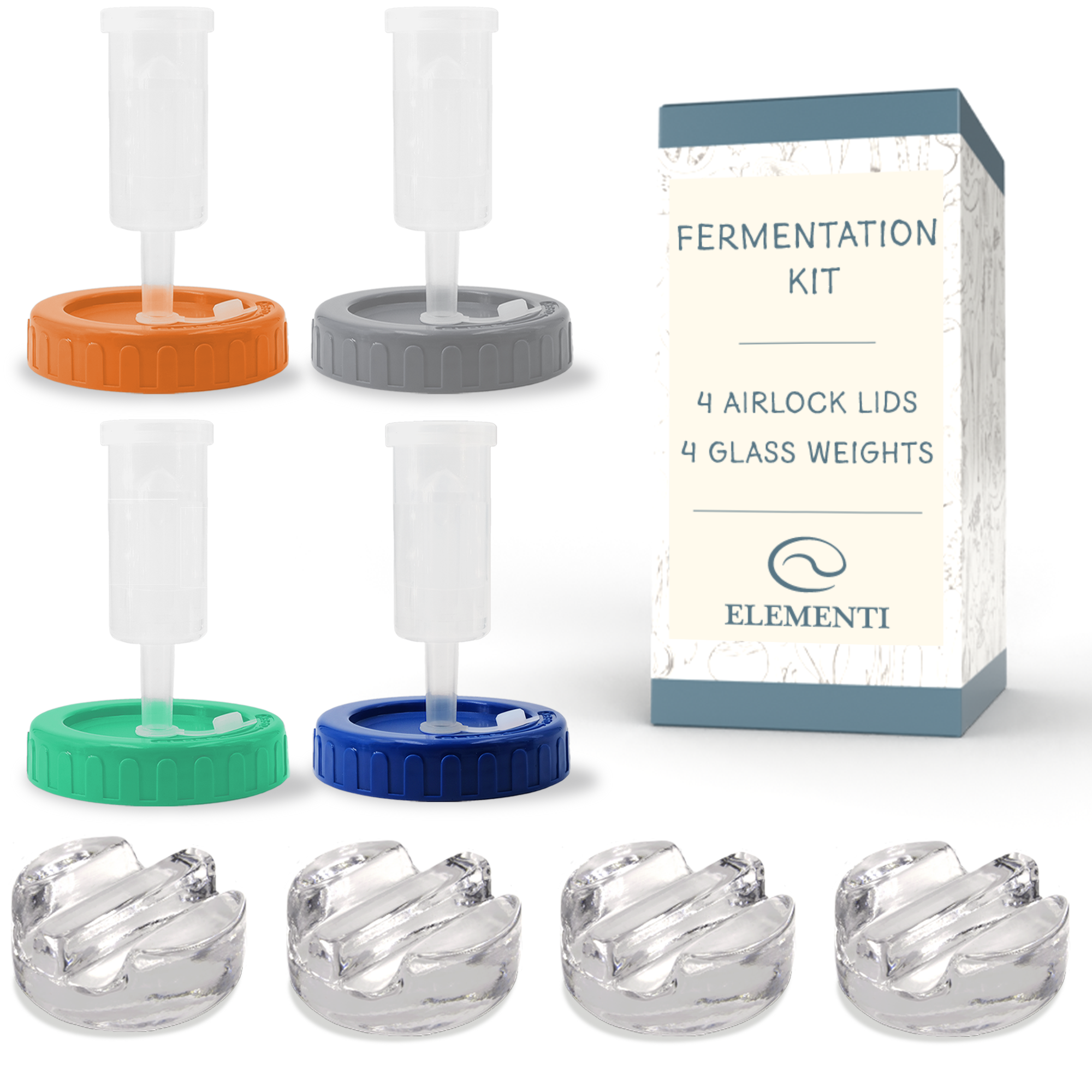 Elementi Fermentation Kit - Set of 4